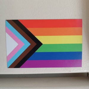 LGBTQ Pride Flag Static Cling Windows Mirrors Car Windows - Etsy