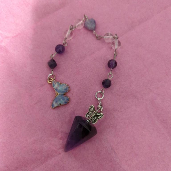 Pocket Pendulum - Dowsing , Crystal , Divination Tool , Spiritual Tool ...