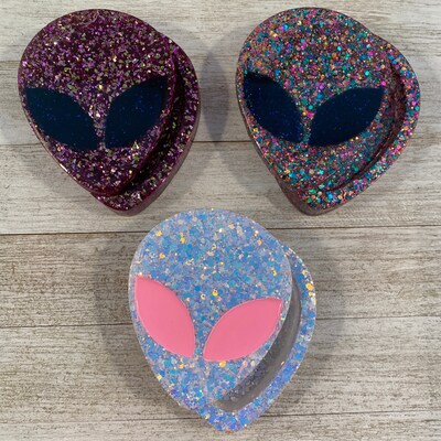 Alien Head Trinket Box Handmade Plastic Resin Mold - Etsy