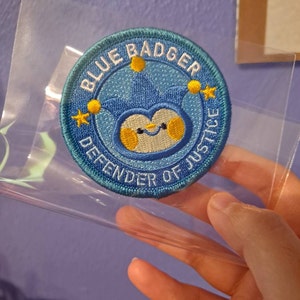 Justice Defender Embroidered Patch - Etsy