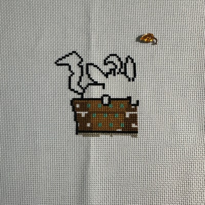 Adventure Time Flower Field Modern Colourful Cross Stitch - Etsy