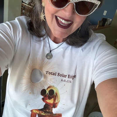 Texas Solar Eclipse Sticker Souvenir April 2024 Path of Totality Texas ...