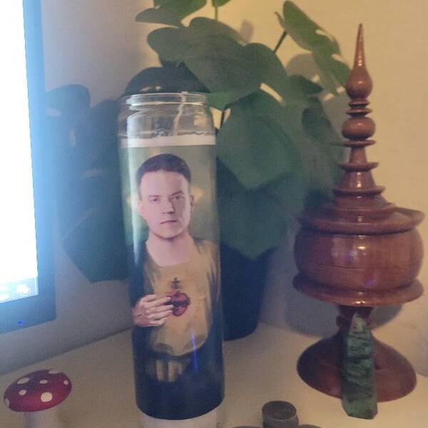 Saint Taliesin Jaffe D&D Muse Prayer Candle - Etsy