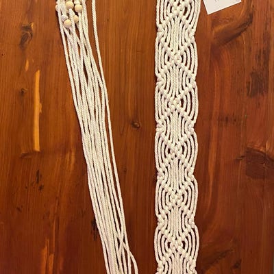 Macrame Banner, Large Macrame Wall Hanging, Boho Home, Boho Decor, Boho ...