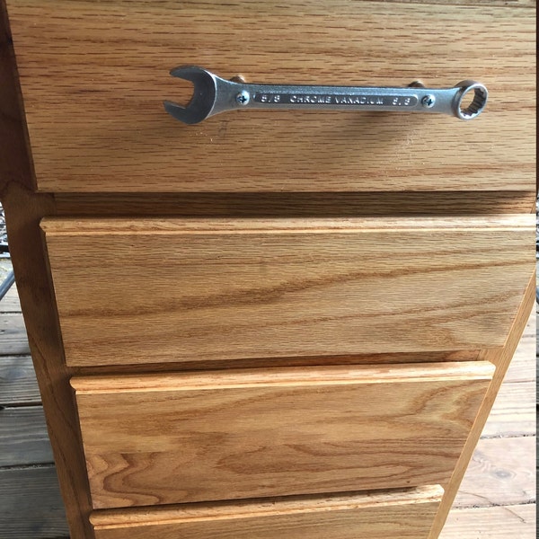 Custom Made Wrench/tool Drawer Pull or Cabinet Handle - Etsy