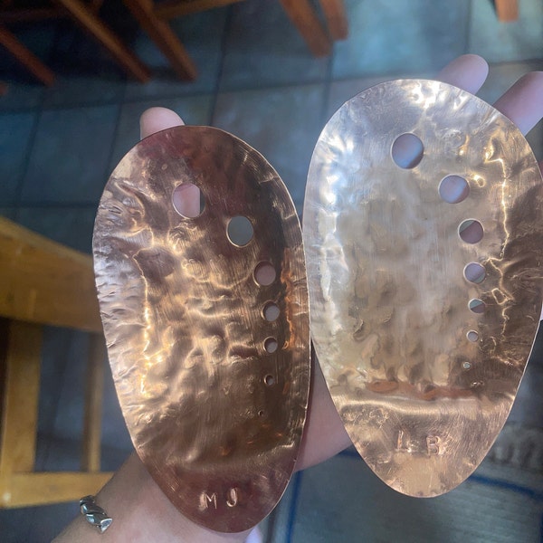 Solid Copper Box and Lid, Custom Stamping. Handmade. Wedding ...