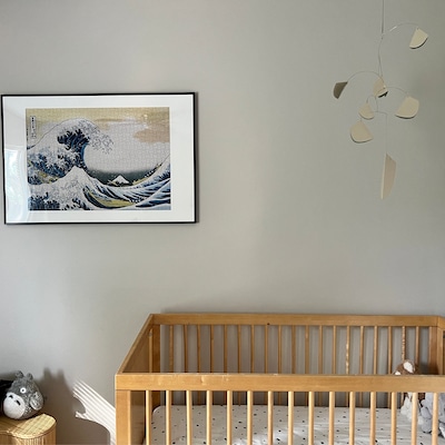 Kinetic Mobile 28 Eucalyptus Cream & Forest Green - Etsy