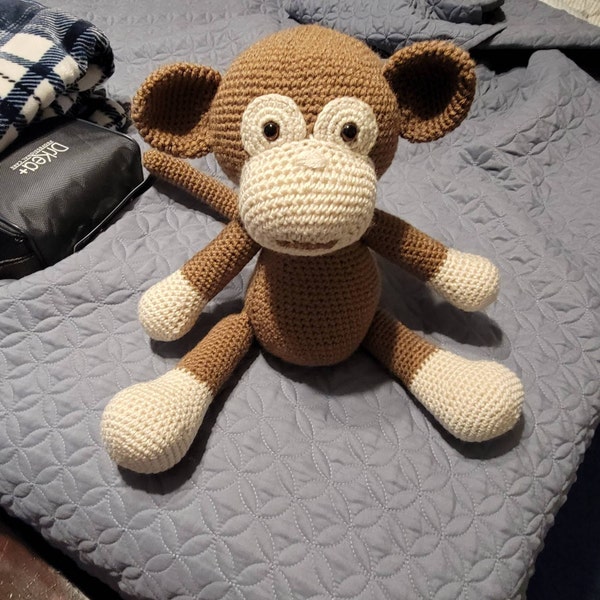 PATTERN BUNDLE: Crochet Monkey Pattern - Amigurumi Monkey Pattern ...