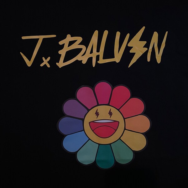 J Balvin Custom Tee, J Balvin Smiley Face Shirt, J Balvin Graphic Tee ...