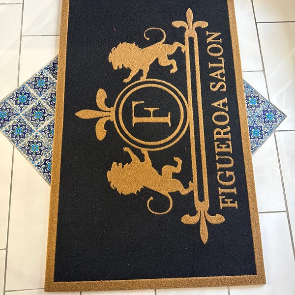 The Most Durable and Elegant Custom Door Mat Available. Infinity Custom ...
