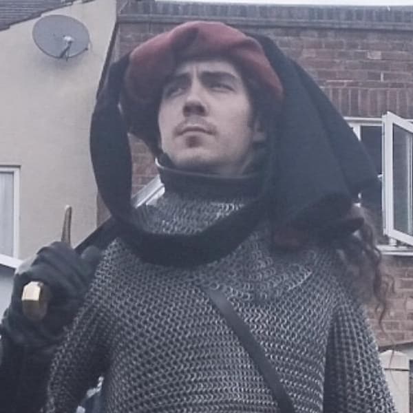 Liripipe Hood - Wool - Linen Cowl - 14th & 15th Century - Gugel ...