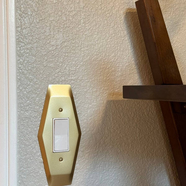 Hexo Painted Mid Century Modern Atomic Hexagon Light Switch Outlet ...
