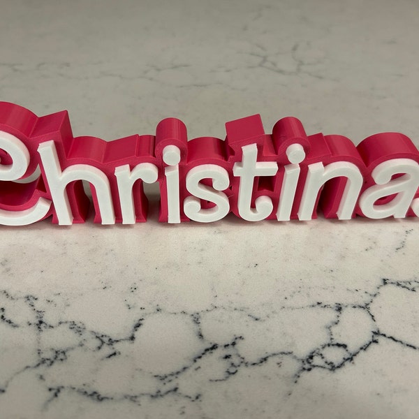 Custom Fashion Doll Style Name Sign | Personalized Gift for Girl | Kid ...