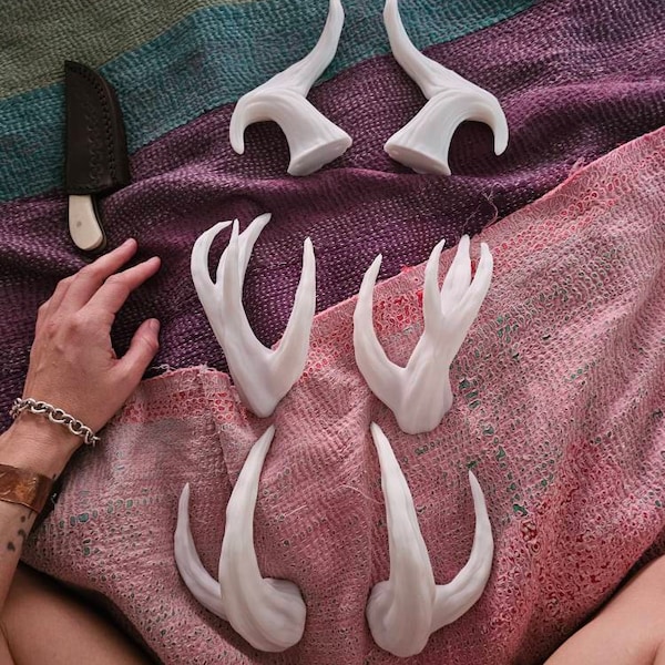 Horn Style 33 Raw 3D Print for Costume and Cosplay Accessories - Etsy