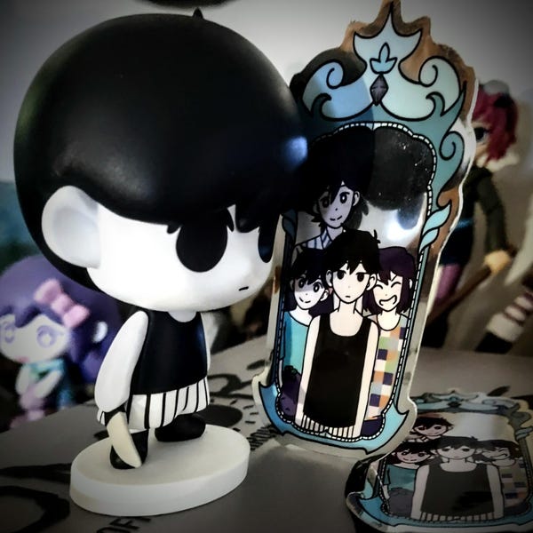 Omori Mirror Stickers - Etsy