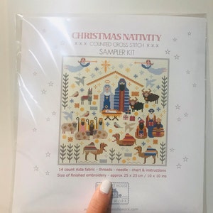 CROSS STITCH KIT aida Version Inca Sampler by Riverdrift | Etsy