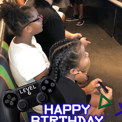 Gamer Snapchat Filter, Playstation Geofilter, Video Game Filter - Etsy
