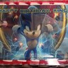 Sonic Edible Sugar Sheets/icing Sheets,cake, Cookies, Cupcake Toppers ...