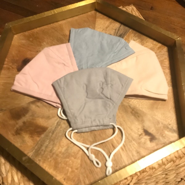 Anti-fog Face Mask With Filter Pocket and Nose Wire - Etsy