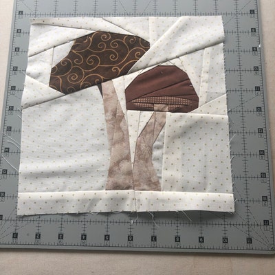 Mushroom Foundation Paper Pieced Pattern by Kohatu Patterns - Etsy
