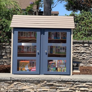 PB, Neighborhood Book Exchange, Little House, Shed Roof Style, Lending ...