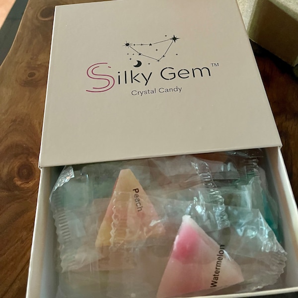 Edible Treasure Box, Kohakutou Candy Box, Crystal Candy, Edible Gem ...