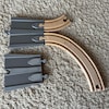 4-way Track for Wooden Train Sets - Compatible With BRIO and Others - Etsy