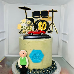 Edible Man Boy Laid on Sofa Watching Tv Birthday Cake Topper - Etsy