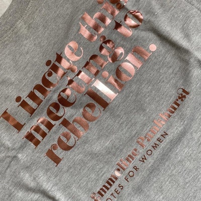Suffragette Sweatshirt I Incite This Meeting to Rebellion - Etsy