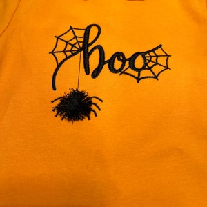 Halloween Boo Embroidery Design 7 Sizes Formats: Dst Exp Hus Jef Pes ...