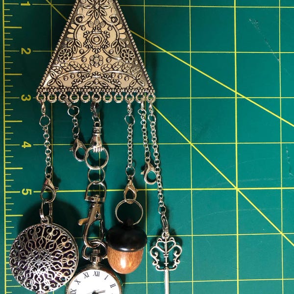 Chatelaine Tools Set: Matron's Favourites! - a Set of 7 Victorian ...