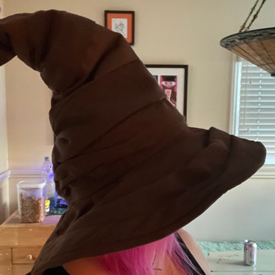 Custom Brown Wizard Hat - Etsy