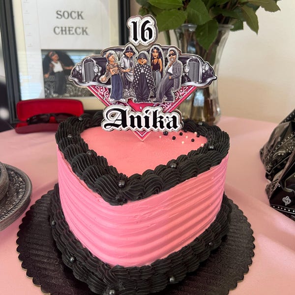 3D handmade FNF Cake Topper and 2pcs Mini Topper / Cupcake Topper ...