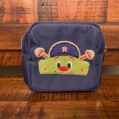 Houston Astros Ready to Reign Collection Faux Leather Bow, Solid Color ...