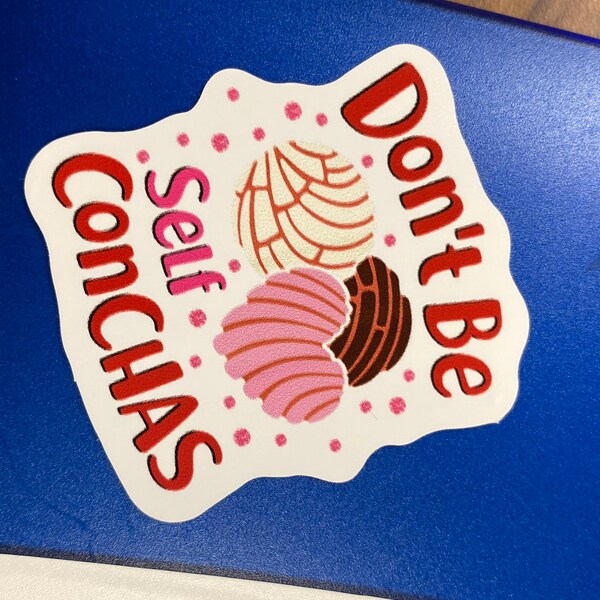 You’re the Conchas to My Cafecito Sticker | Funny Mexican Bakery Pun ...