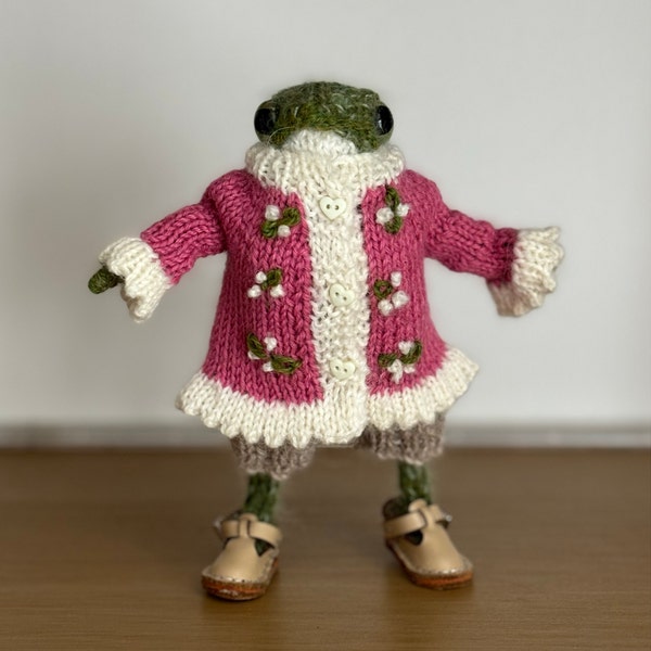 Maileg Mouse KNITTING PATTERN Sheep Cardigan for Big Sister on Easter ...