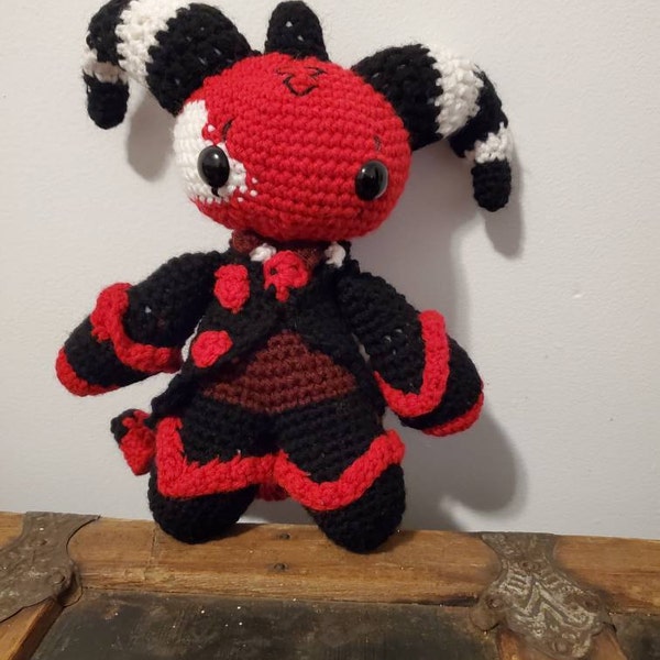 Blitzo, Helluva Boss Crochet Pattern (intermediate/ Advanced Amigurimi ...