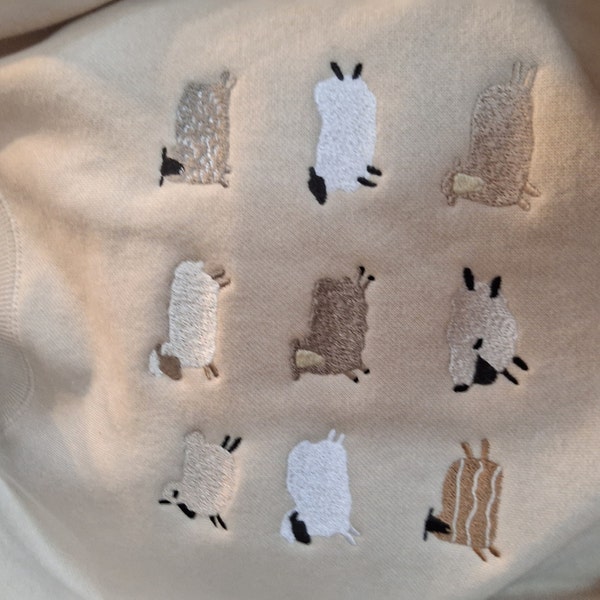 Lost Sheep Embroidered Sweatshirt | Matthew 18:12 Bible Verse Christian ...