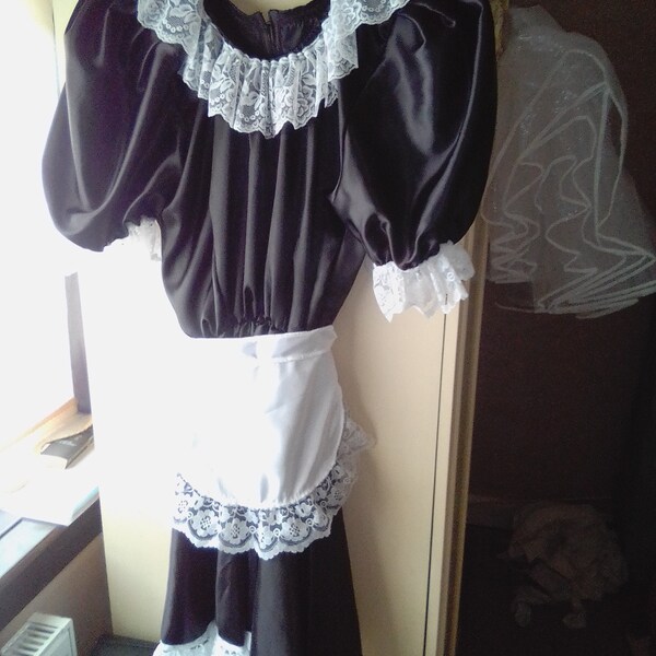 Lockable & Escape Proof PVC French Maids Uniform - Etsy