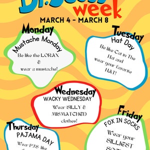 March Daycare Template | March Daycare Newsletter Canva Template ...