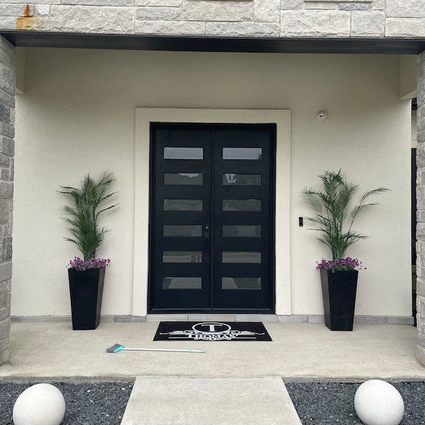 Teacher Door Mat | Love Word | Ruler Apple Mat | Indoor Outdoor Door ...