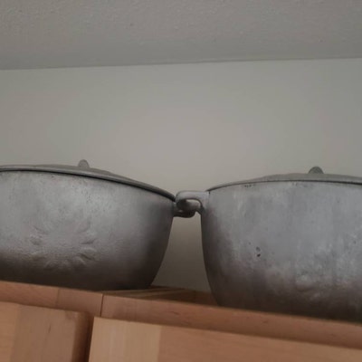 Jamaican DUTCH POTS with Cover FREE Shipping Traditional 100% Made in ...