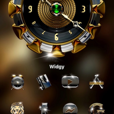 AMETAL Theme App Icon Set, Custom Icons for iPhone and Android Home ...