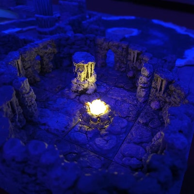 Dungeon LED Torch Wall Options dragonlock - Etsy