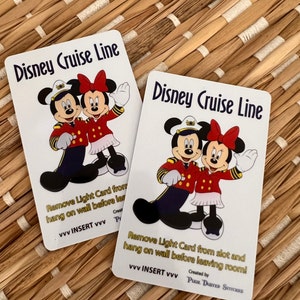 Tinkerbell Disney Cruise DCL Light Card® Card Key Switch - Etsy