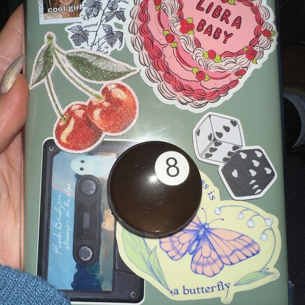 Dog With Headphones Sticker - Etsy