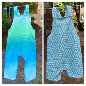 Easy Woven Overalls PDF Sewing Pattern - Etsy Australia