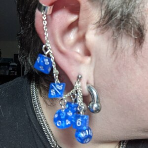 Planet Ear Cuff Geek Jewelry Space Ear Cuff Celestial | Etsy