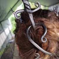 Treble Clef Wrought Iron Hook Hans Forged Hook Wall Hook Music Lovers ...