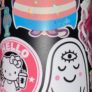 Kidcore Punk TV Head 8x8 Glossy Square Print - Etsy